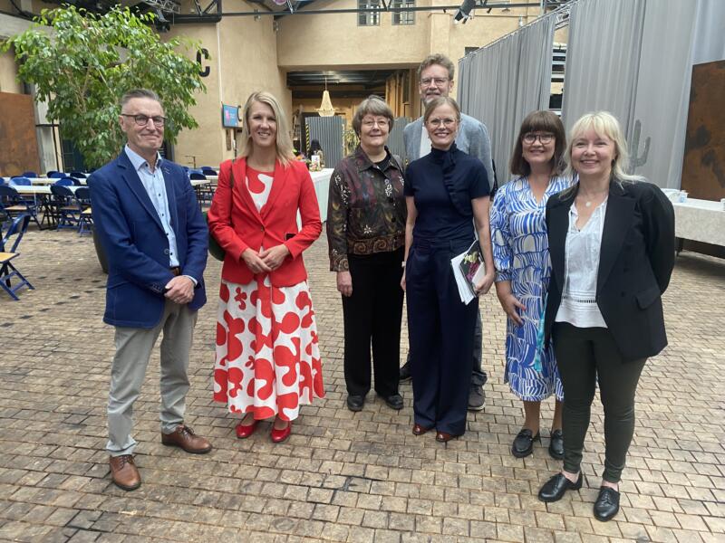 Minister of Science and Culture Sari Multala visitedUniarts Helsinki | Uniarts Helsinki